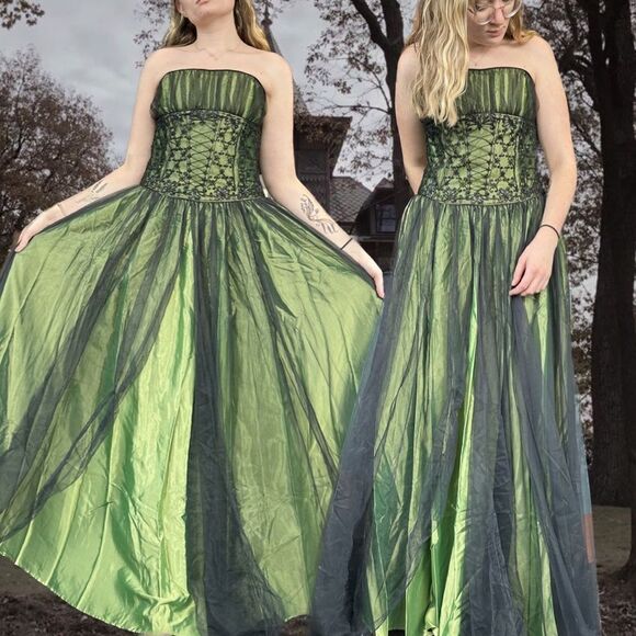 Gunne Sax | Dresses | Vintage Whimsygoth Gunne Saxformal Dress | Poshmark